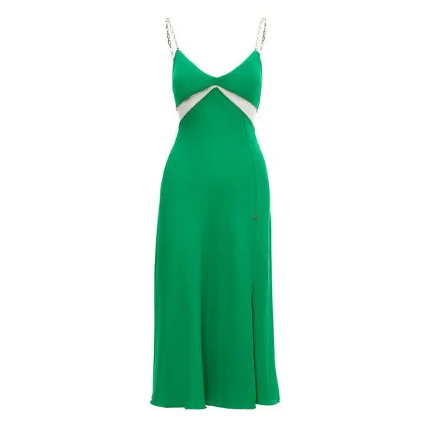 NISSA Embellished Midi Dress