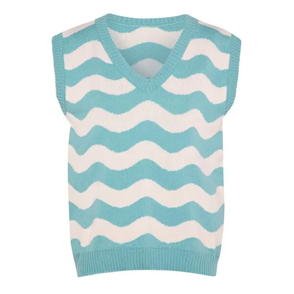 INGMARSON Waves Knit Vest