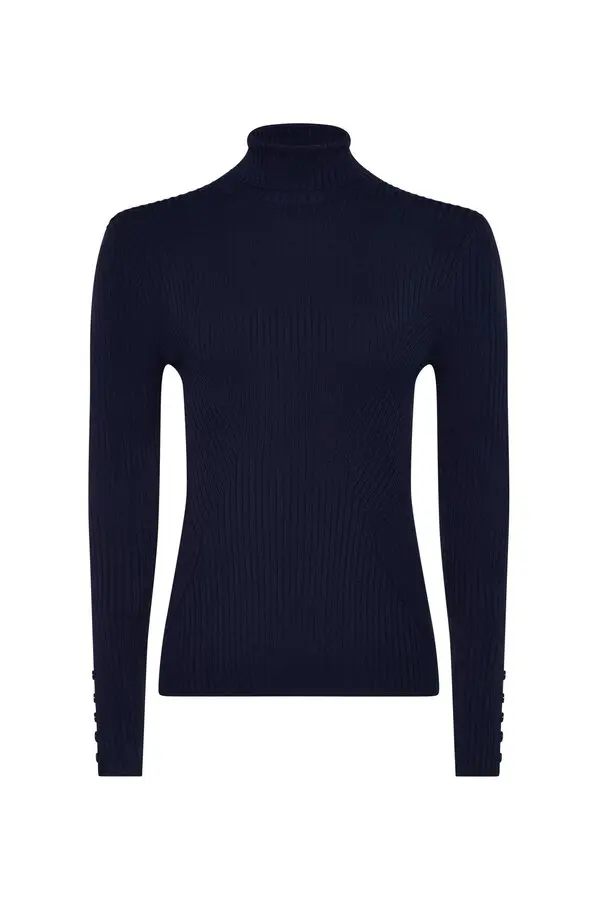 GUINEA Ribbed Roll Neck Jumper