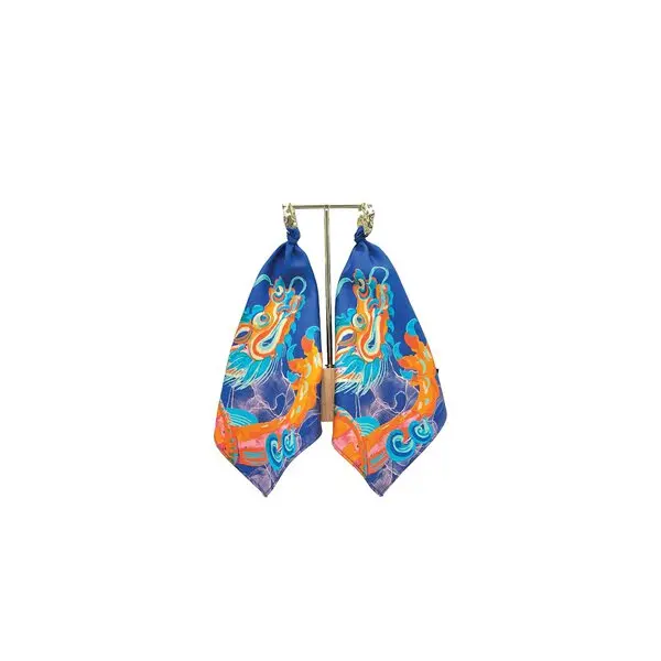 SUKI WANG LONDON Set Of Two Blossom Into Power Statement Earrings - Blue