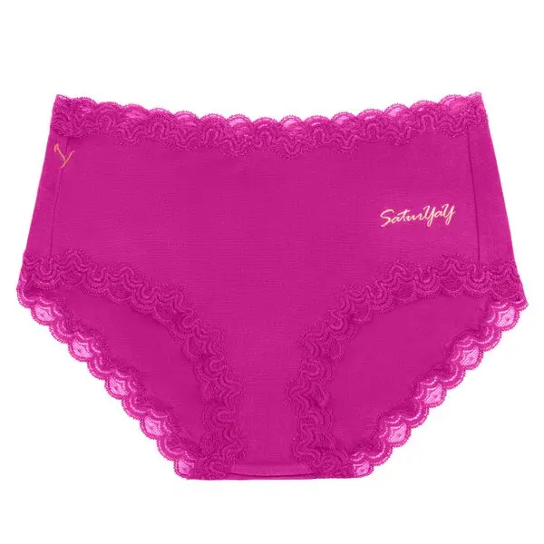 Uwila Warrior Soft Silk Days Of The Week Briefs Saturyay- Festival Fuschia - Purple