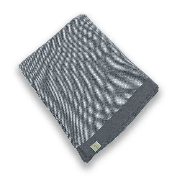 OTTO & SPIKE Lightweight Wool Blankets Lolly College Large - Grey