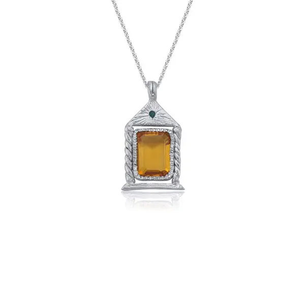 TVENTO Templum Porta Necklace - Silver