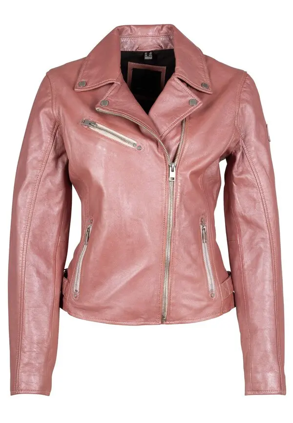 Mauritius Sofia Rf Leather Jacket - Pink