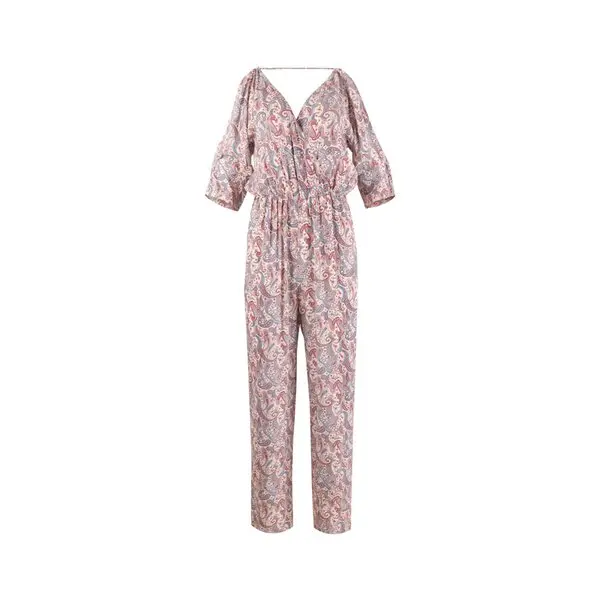 MORRATO BALI Selena Printed Jumpsuit - White