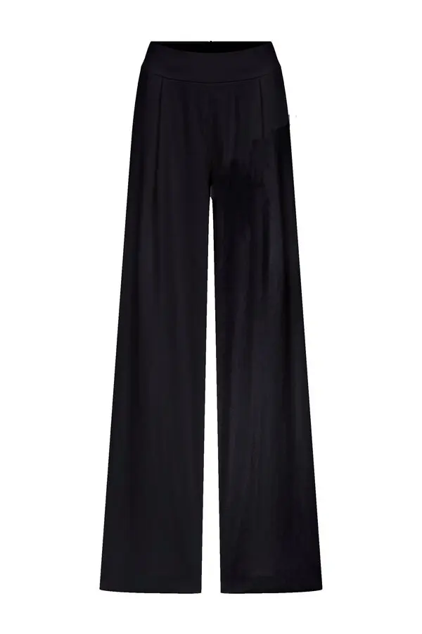 NAZLI CEREN Mui Wide Leg Linen Trousers