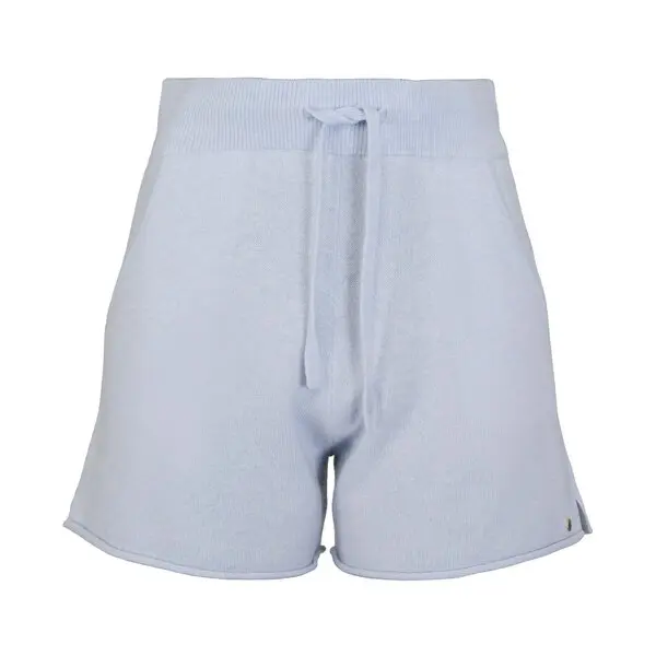 TIRILLM Nina Knitted Lounge Shorts - Blue