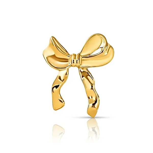 ELLIE VAIL JEWELRY Belle Bow Brooch - Gold