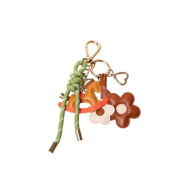 POP UPS BRAND Safari Charm Key Chain - Green