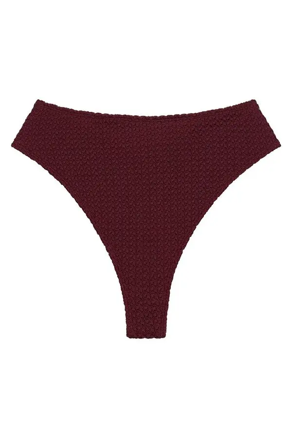 MONTCE Crochet Paula Bikini Bottom - Red