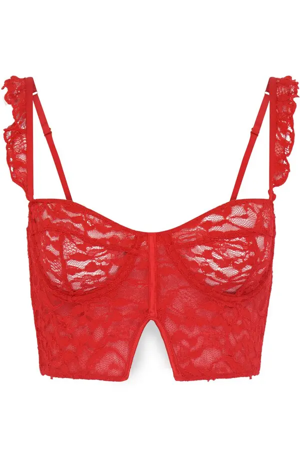 WILD LOVERS LONDON Amia Bustier - Red