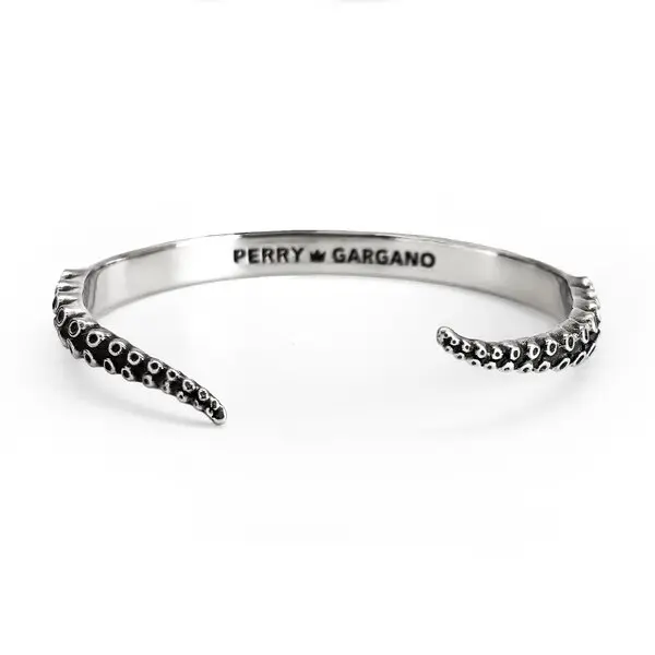 PERRY GARGANO Tentacle Cuff - Silver