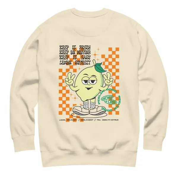 ANCHOR & CREW Organic Cotton Sweatshirt - Yellow