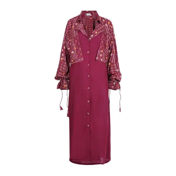 MAISON QALA Cascade Lyocell Dress