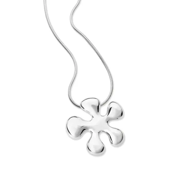 LUCY QUARTERMAINE Sterling Splash Pendant - Silver