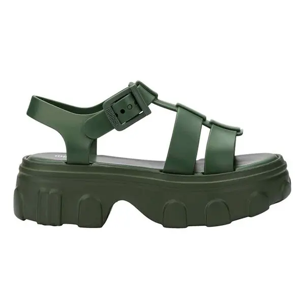 Melissa Ella Platform Sandals - Green