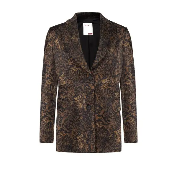 PCFG Blazer Jacket - Black/brown
