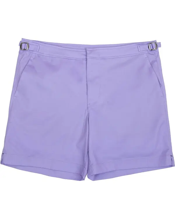 LORDS OF HARLECH Neptune Oxford Tailored Swim Short - Purple