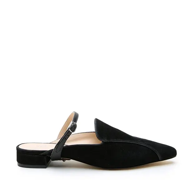 ALTERRE Pointed Loafers With Detachable Strap