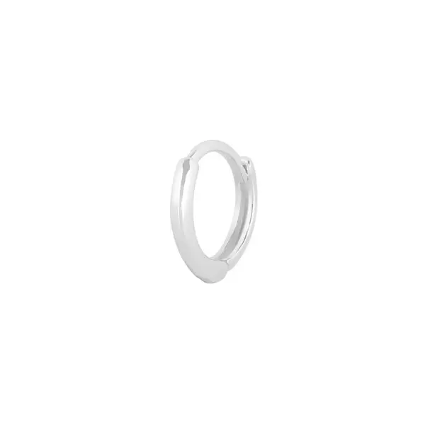 ZOHREH Mini Huggie Hoop Earring - Silver