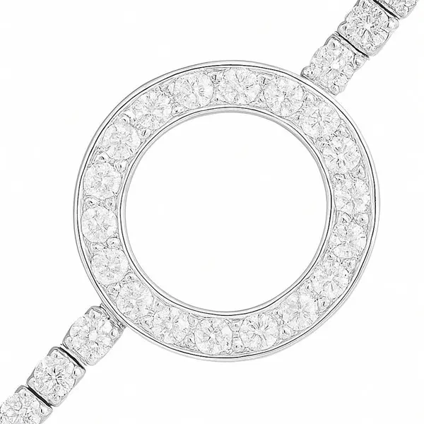 MAISON DE GALA Circle Of Light Bracelet - Silver