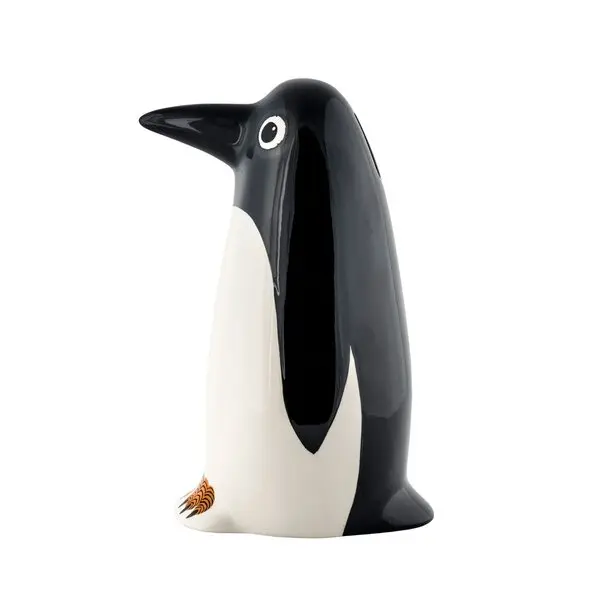 Hannah Turner Penguin Money Box - Black