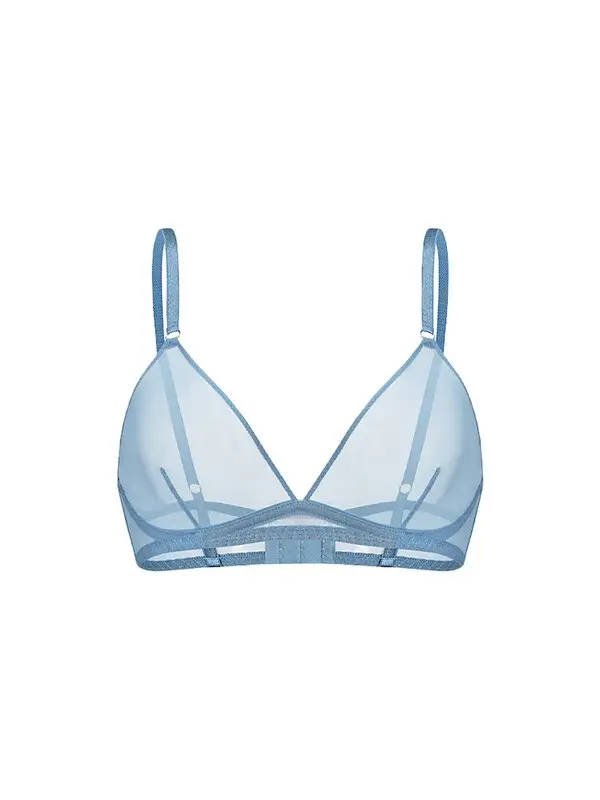 ZHILYOVA Unnamed Ash Bralette - Blue
