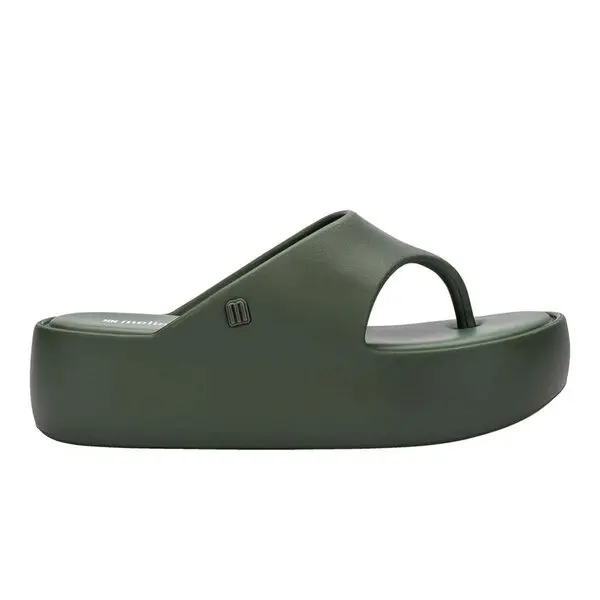 Melissa Platform Thong Sandals - Green