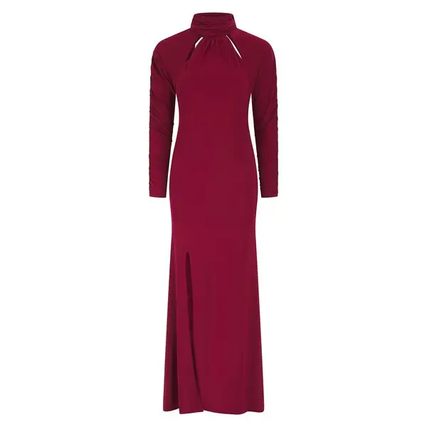 CELESTINE & MAE Celosia Midaxi Dress - Red