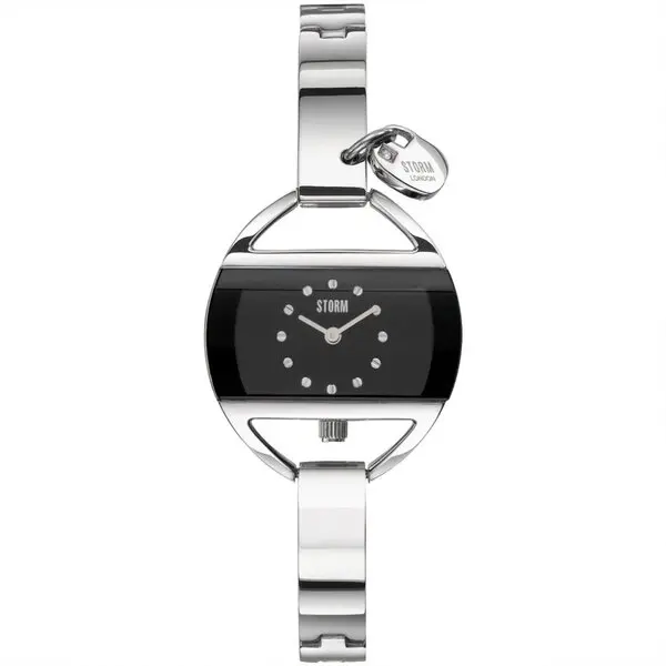 STORM Temptress Charm Watch - Black/silver