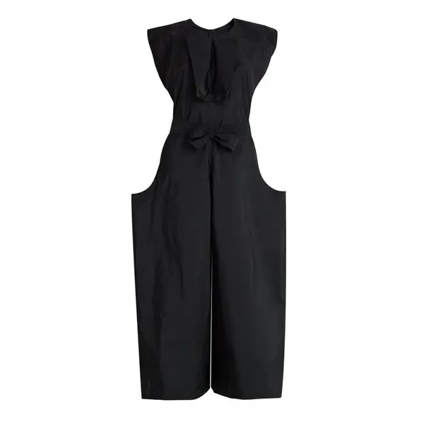 BIANCA POPP Traveler Jumpsuit In Taffeta - Black