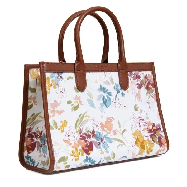 ALIE STREET LONDON Ashbourne Handbag By - Black/brown/white/yellow