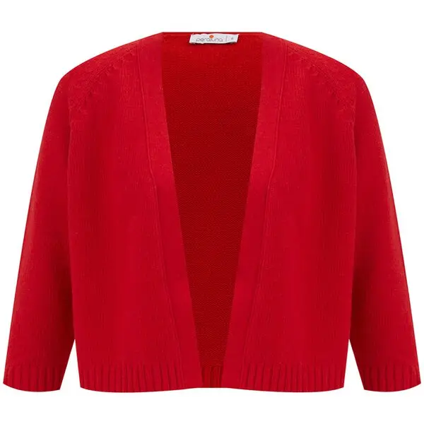 PERALUNA Cashmere Blend Bolero Cardigan