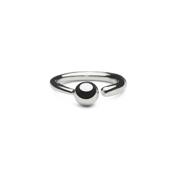 SHABELLA NYC Adjustable Single Sphere Ring