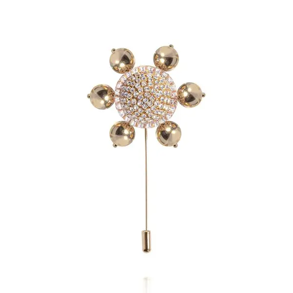 SAULE LABEL Jolie Lapel Pin - Gold