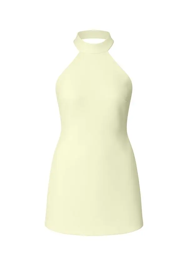 NAZLI CEREN Marcel Mini Crepe Dress