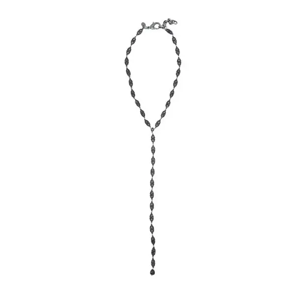 SITA NEVADO Tie Of Drops Necklace - Black