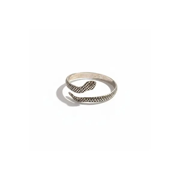 BY VIRGO Althara Serpent Bracelet - Silver