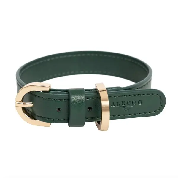 ALECOO Classy Dog Collar - Green