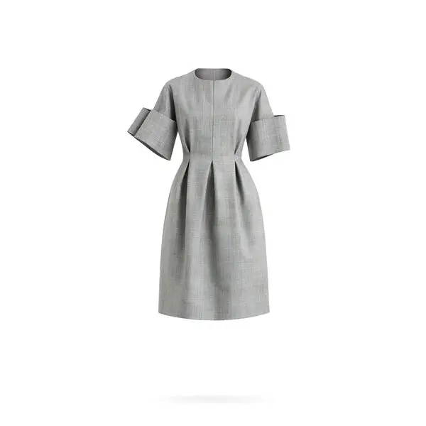 LUMINA ELIGMA Neoteric Midi Dress