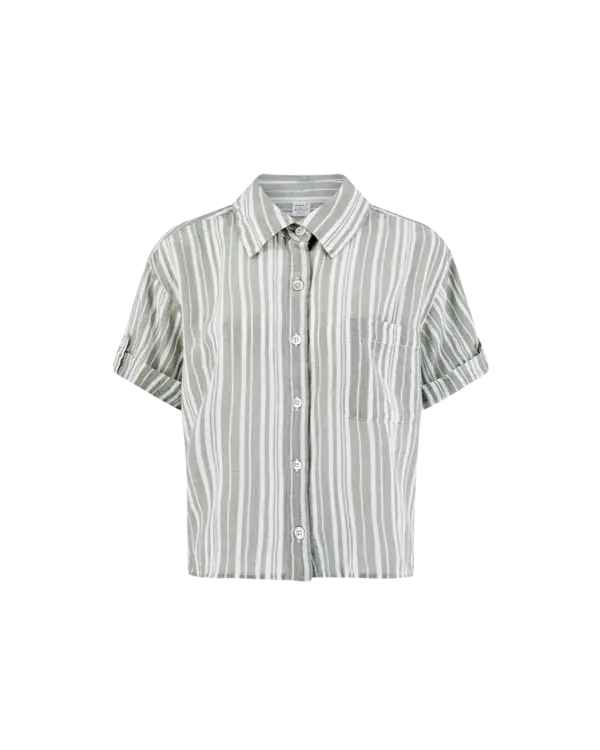 NUDEA Short Sleeve Striped Shirt