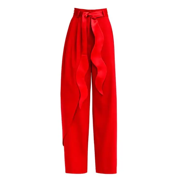 JULIA ALLERT High-waist Wrap Trousers