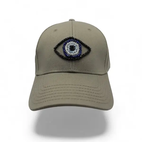 C. GRASSI The Energy Project Evil Eye Hat - Green