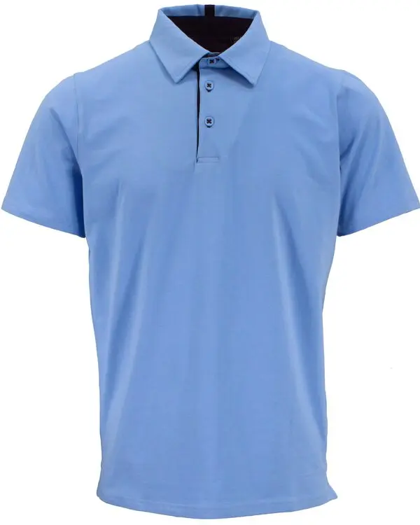 LORDS OF HARLECH Pietro Polo Shirt - Blue