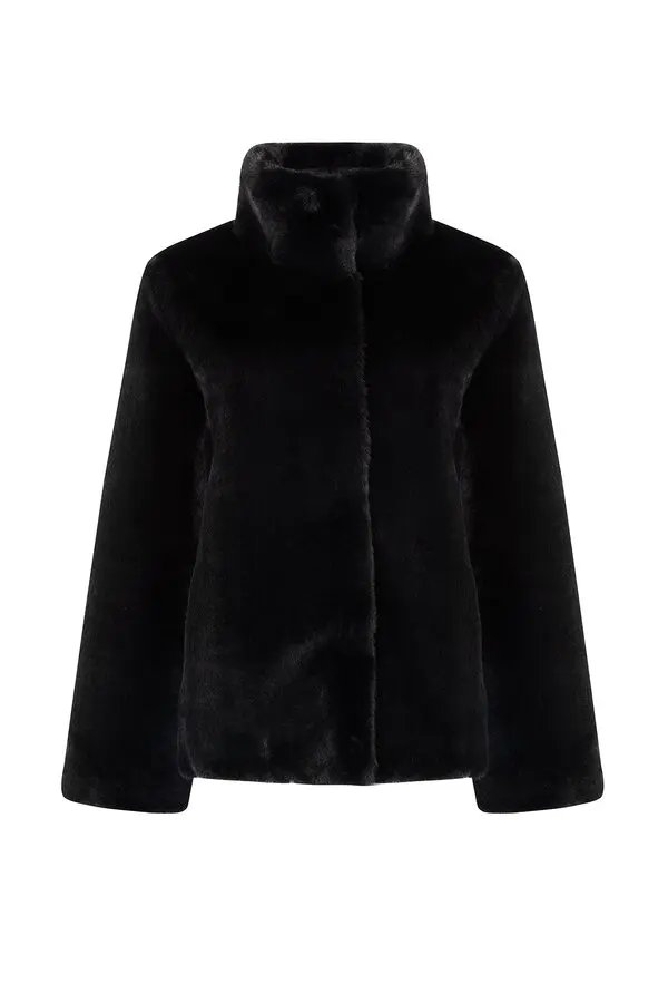 ISSY LONDON Joan Faux Shearling Jacket
