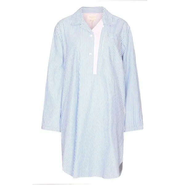 NOLOGO-CHIC Mix Match Cotton Nightshirt - Blue