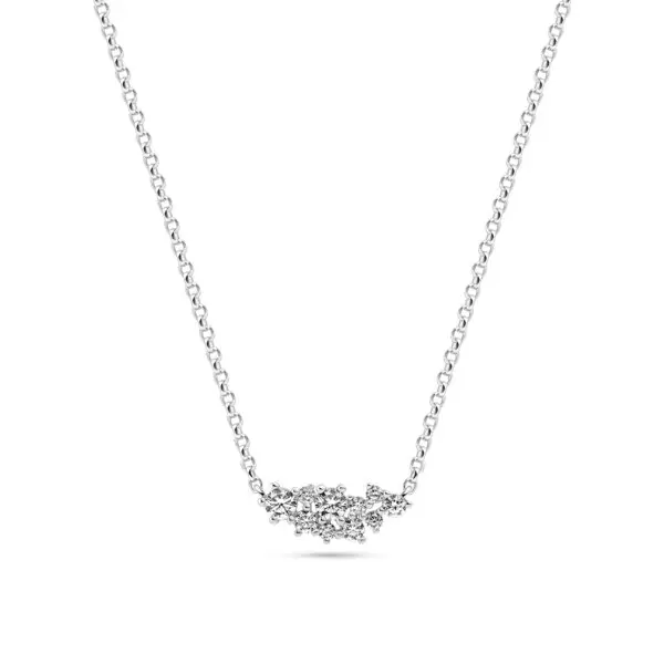 SIF JAKOBS JEWELLERY Cristallo Piccolo Necklace - Silver