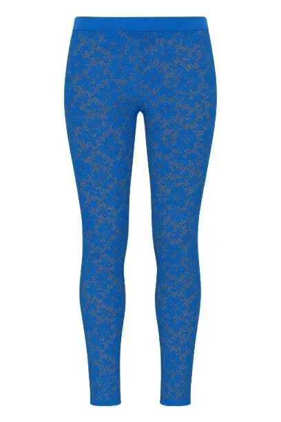 CONQUISTA Lace Leggings Royal - Blue