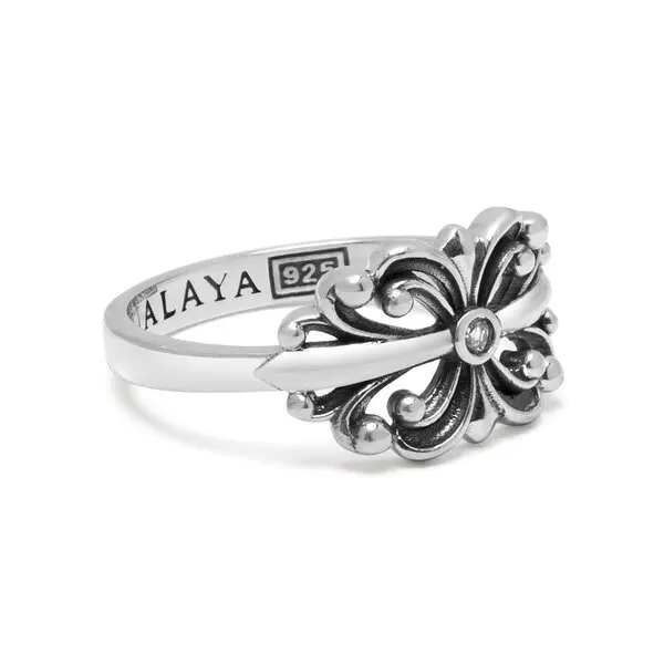 NIALAYA JEWELRY Sterling Bloom Ring - Silver