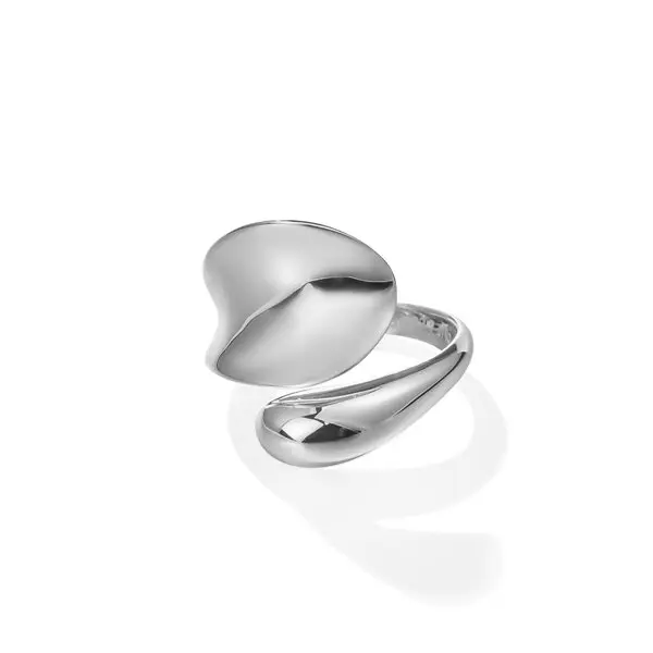 LAIT & LUNE Hyrax Ring Rhodium Vermeil - Silver
